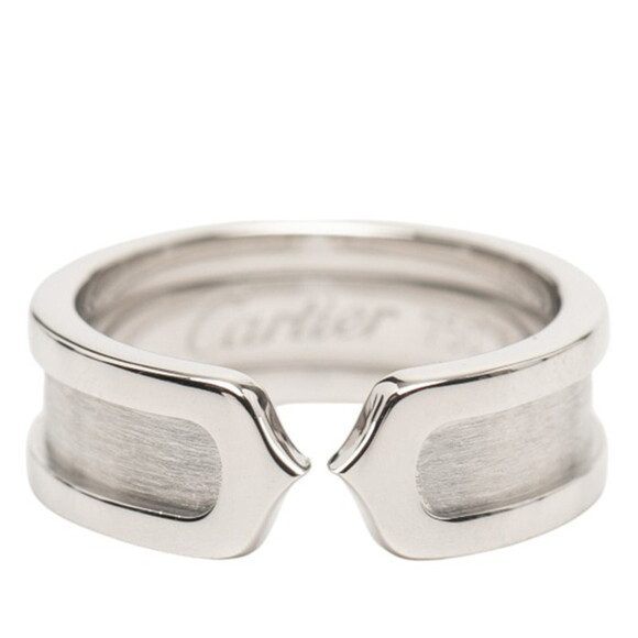 Cartier | Jewelry | Cartier 8k Silver 2c Ring 5 | Poshmark